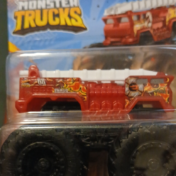 Mattel | Toys | Mattel Monster Trucks Red 5 Alarmtoy 72 Size | Poshmark